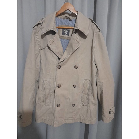 H&M | Jackets & Coats | Vintage Hm Logg Mens Biege Jacket | Poshmark